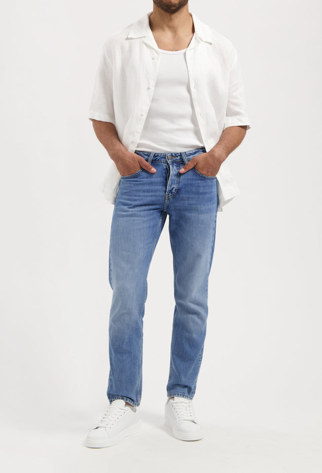 Hank Mid Tapered Jeans Medium Aged – IVALO.COM